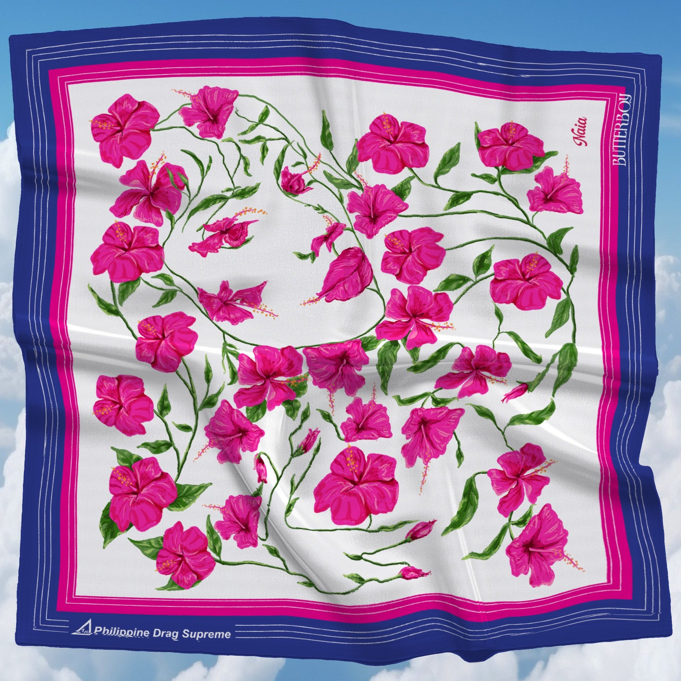 NAIA x Butterboy Satin Scarf – Butterboy Bakehouse